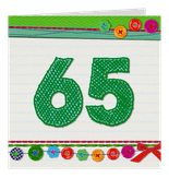 Verjaardagskaarten 65 jaar | Kaartje2go