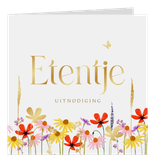 Uitnodiging uit eten, etentje of diner maken | Kaartje2go