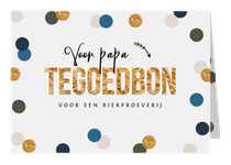 Tegoedbon maken - zelfgemaakte cadeaubon sturen | Kaartje2go