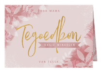 Tegoedbon maken - zelfgemaakte cadeaubon sturen | Kaartje2go