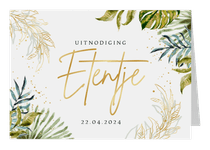 Uitnodiging uit eten, etentje of diner maken | Kaartje2go