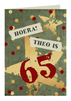 Verjaardagskaarten 65 jaar | Kaartje2go