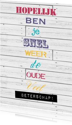 Beterschapskaarten voor mannen | Kaartje2go