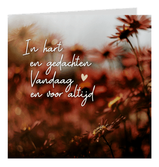 Condoleance kaart - Condoleancekaart maken | Kaartje2go