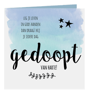 Felicitatiekaarten doop » felicitatie doop | Kaartje2go