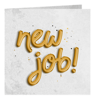 Succes met je nieuwe baan | Felicitatiekaarten | Kaartje2go