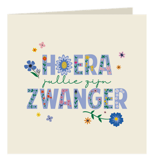 Felicitatie zwangerschap! Gefeliciteerd zwanger | Kaartje2go