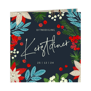 Kerst uitnodiging | Kaartje2go