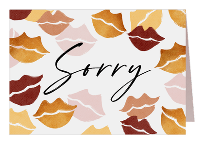 Sorry kaarten - Sorry zeggen met een kaart | Kaartje2go