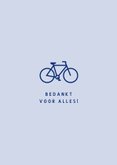 Moderne vaderdagkaart met fietsjes in | Kaartje2go