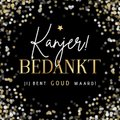 Kerst nieuwjaar bedankt zakelijk kanjer goud | Kaartje2go