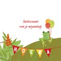 Verjaardag toekan en kikker | Kaartje2go