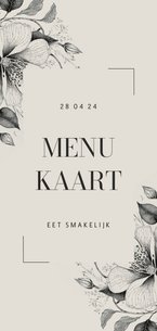 Menukaart maken | Kaartje2go