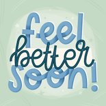 Beterschapskaartje feel better soon | Kaartje2go