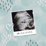 Felicitatiekaart'Hallo Oom!' waterverf stippen | Kaartje2go