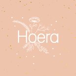 Felicitatiekaart- Hoera- flowers | Kaartje2go