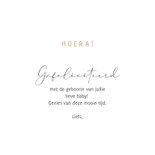 Felicitatiekaartje geboorte lieve ooievaar | Kaartje2go