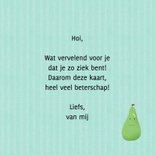 Grappige beterschap kaart - Beterschapskaarten | Kaartje2go