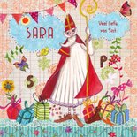 Sinterklaas Pakjes Avond Illustratie | Kaartje2go