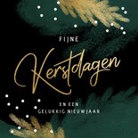 Trendy kerstkaart stijlvolle kersttakken in | Kaartje2go