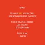 Uitnodiging want er is feest - Uitnodigingen | Kaartje2go