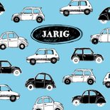 Verjaardagskaart autootjes - Verjaardagskaarten | Kaartje2go