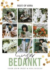 Teksten voor bedankkaarten | Bedankt teksten | Kaartje2go