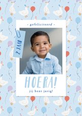 Verjaardagskaart 2 jaar maken en versturen | Kaartje2go