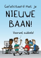 Succes met je nieuwe baan | Felicitatiekaarten | Kaartje2go