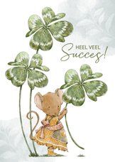 Succes kaart sturen » Iemand succes wensen | Kaartje2go