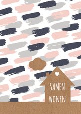 Samenwonen kaart maken? Leuke samenwoonkaarten | Kaartje2go