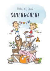 Grappige verhuiskaarten » Maak je zo bij Kaartje2go