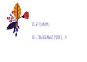 Dank Je - Bedankkaartjes | Kaartje2go