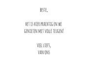 Vakantiekaart zonnige groetjes strand | Kaartje2go