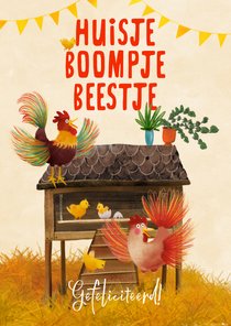 Felicitatie samenwonen kaart | Kaartje2go