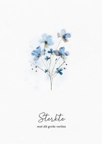 Condoleance kaart moeder | Kaartje2go