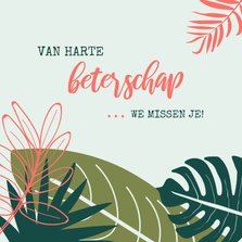 Beterschapskaart collega - Als beste getest | Kaartje2go