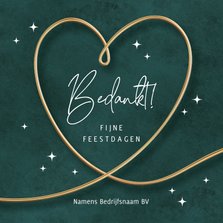 Zakelijk bedankje kerst - fijne samenwerking | Kaartje2go
