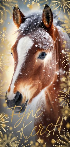 Kerstkaarten met dieren | Kaartje2go