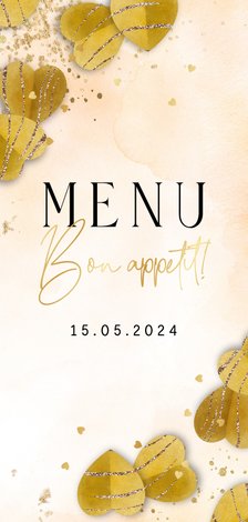 Menukaart maken | Kaartje2go