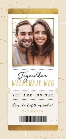 Tegoedbon maken - zelfgemaakte cadeaubon sturen