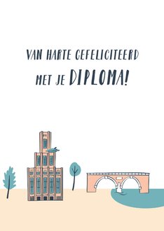 Afgestudeerd in Utrecht - Geslaagd kaarten | Kaartje2go