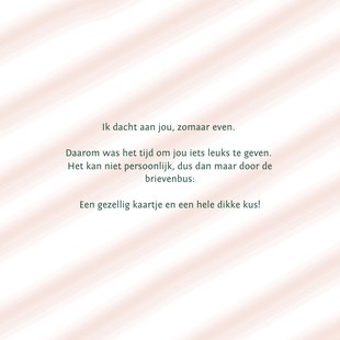 Extra liefde- for you- zomaar kaart | Kaartje2go