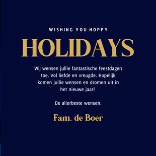 Grappige kerstkaartjes konijn met kerstmuts en | Kaartje2go