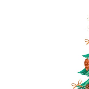 KiKa kerstkaart met beer verkleed als kerstboom | Kaartje2go