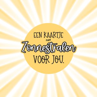 Sterkte kaart met mooie typografie en | Kaartje2go