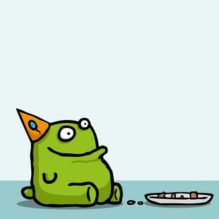 Verjaardagskaart Happy BURP-day | Kaartje2go