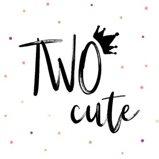 Verjaardagskaart TWO cute - Verjaardagskaarten | Kaartje2go