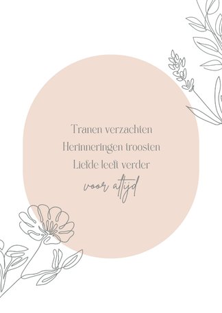 Condoleance kaart - Condoleancekaart maken | Kaartje2go