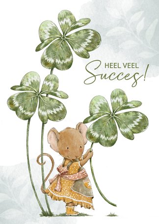 Succes kaart sturen » Iemand succes wensen | Kaartje2go